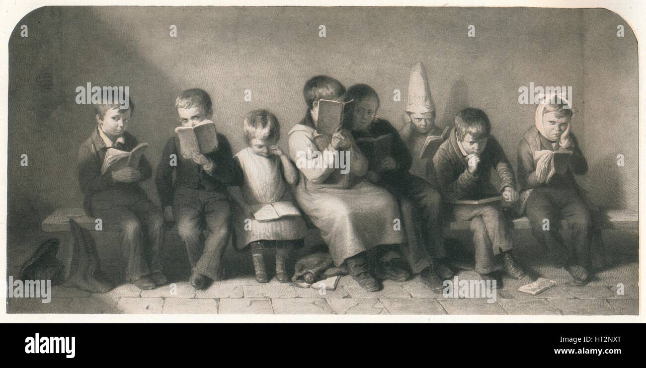'The Frown', 1842, (1917). Artist: Thomas Webster Stock Photo - Alamy