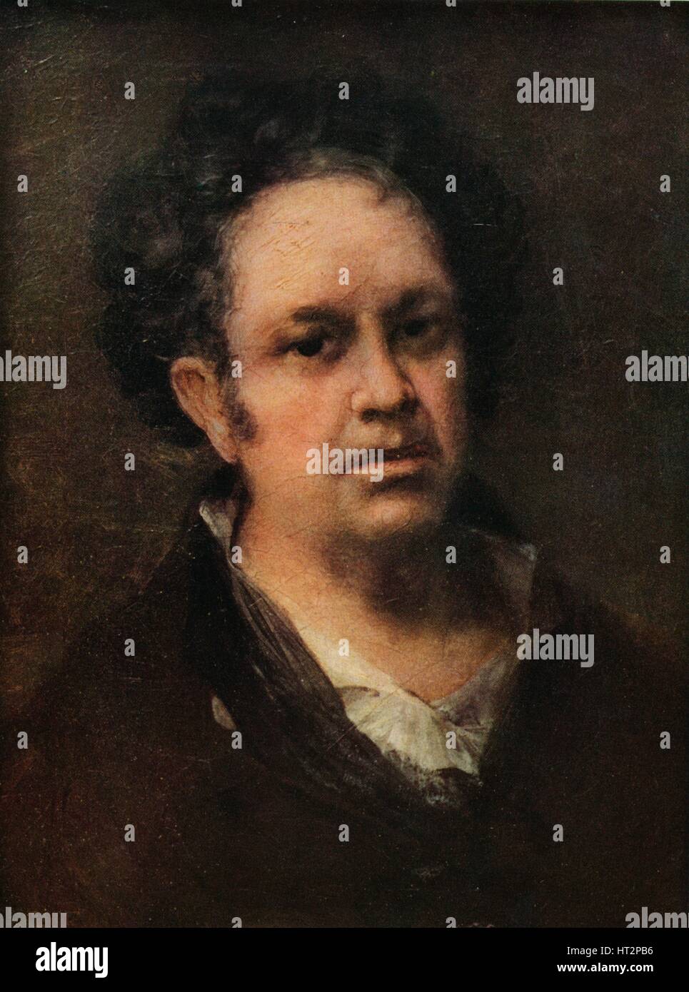 'Self-Portrait', 1815 (1939). Artist: Francisco Goya Stock Photo - Alamy