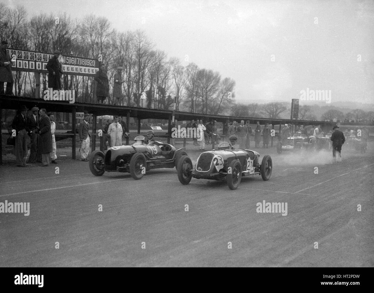 Riley vintage car Black and White Stock Photos & Images - Alamy