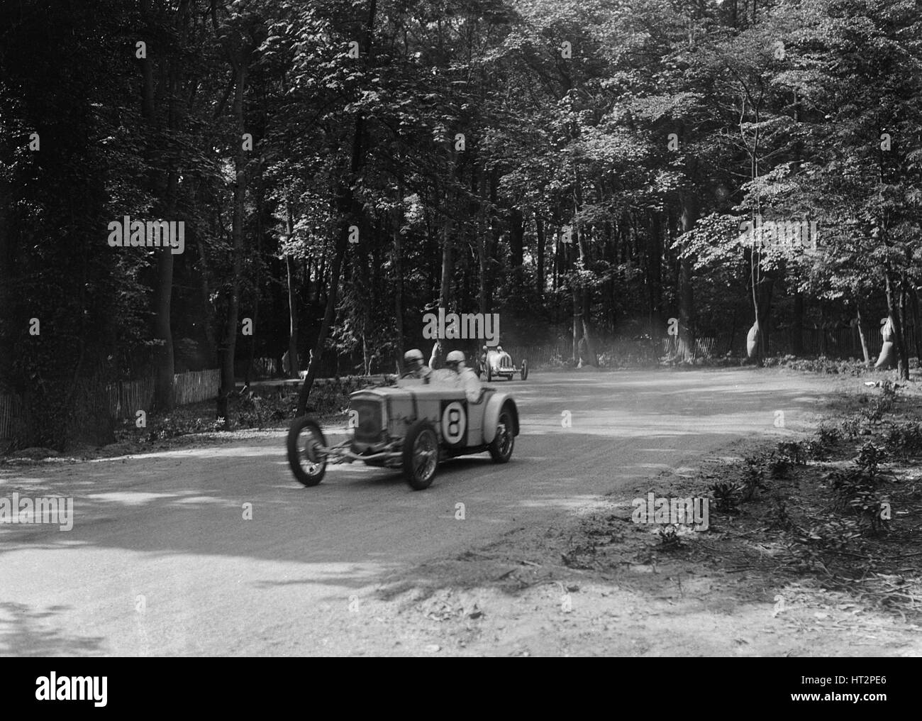 Frazer-Nash racing at Donington Park, Leicestershire, c1930s. Artist ...
