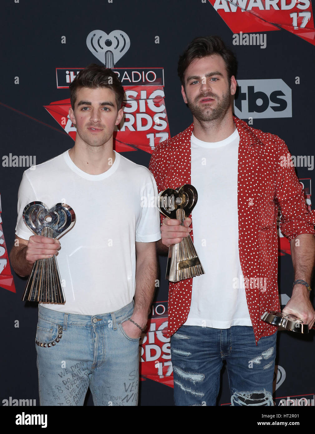 Los Angeles, California, USA. 05th Mar, 2017. The Chainsmokers, Drew ...