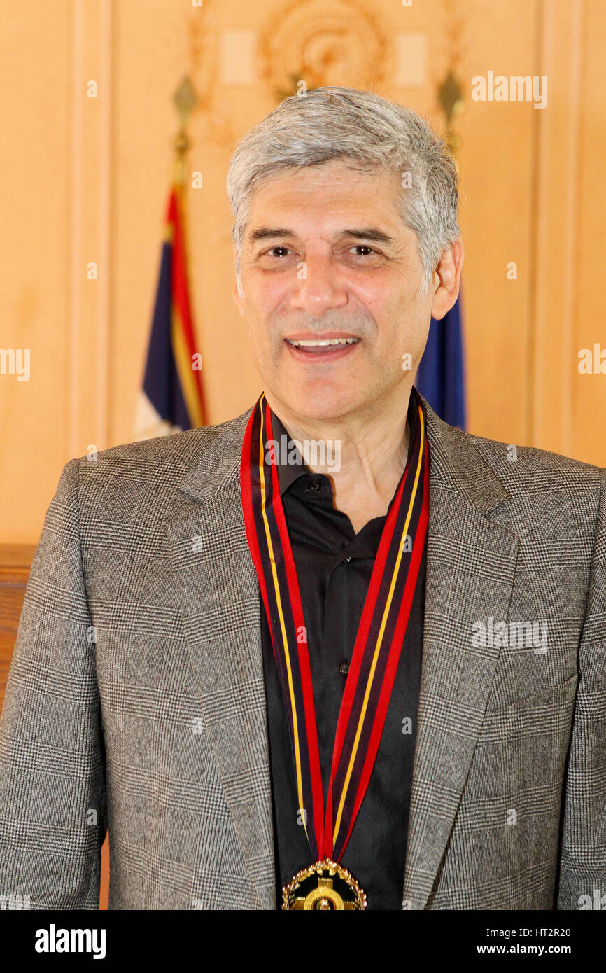 Athens, Greece. 6th Mar, 2017. Greek-French actor Georges Corraface was ...