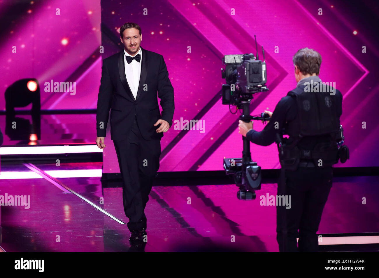 Hamburg, Germany. 04th Mar, 2017. Ludwig Lehner, a German Ryan Gosling ...