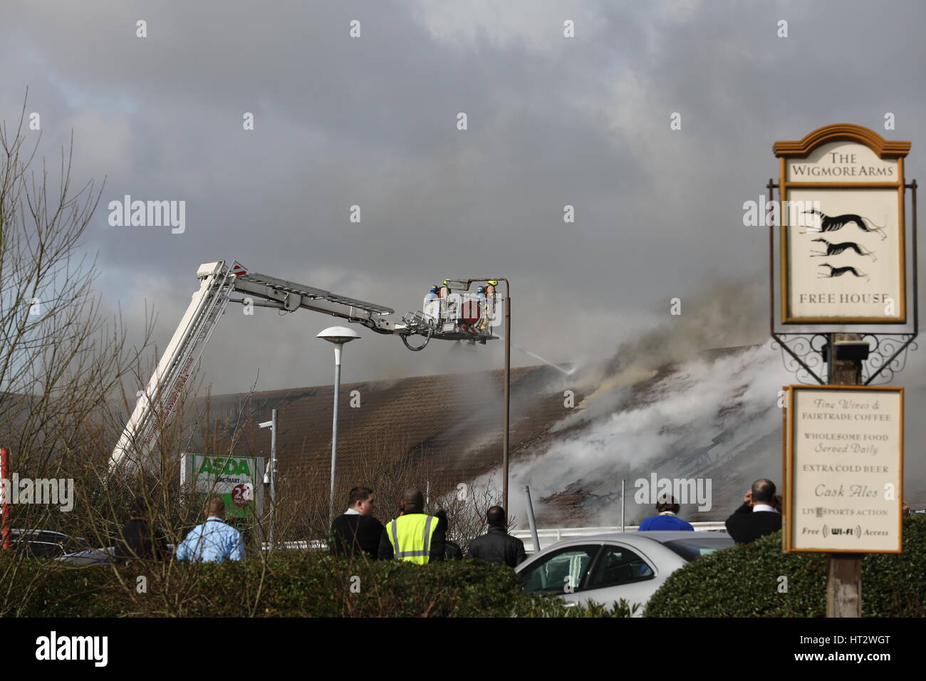 Asda fire hi-res stock photography and images - Alamy