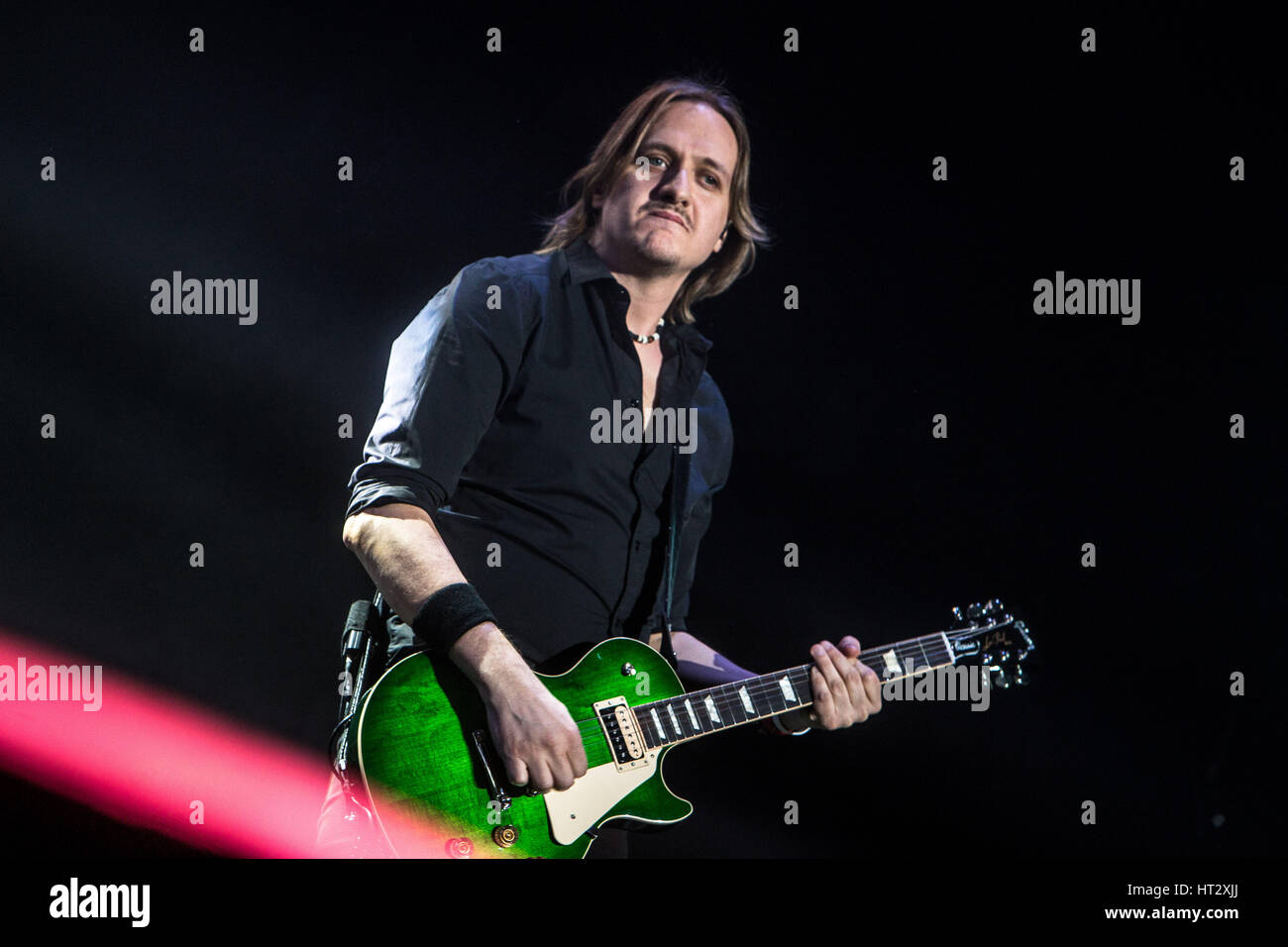 Milan, Italy. 06th Mar, 2017. Italian band Modà perform live at ...