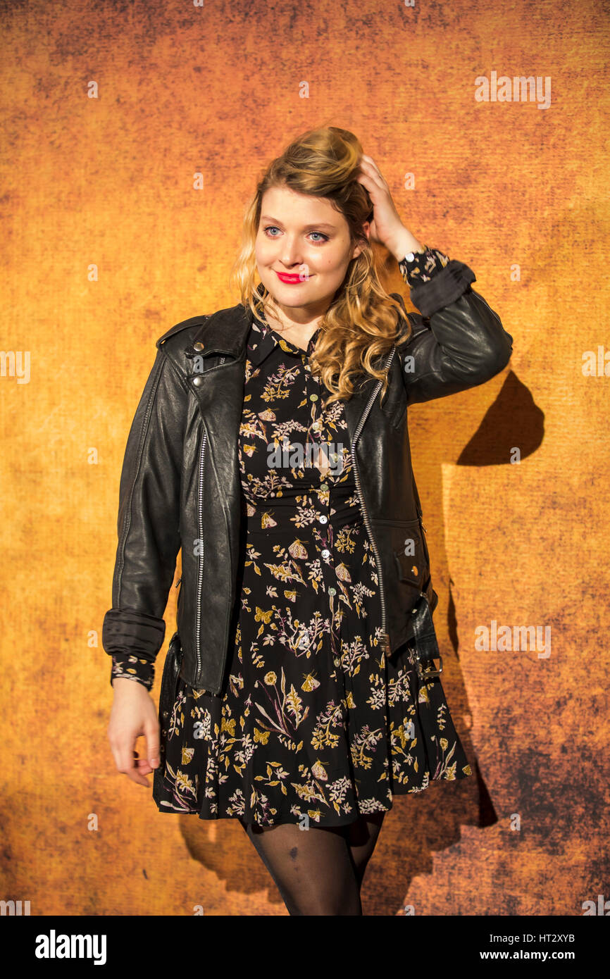 Berlin, Germany. 06th Mar, 2017. German actress Lara MANDOKI Man Doki ...