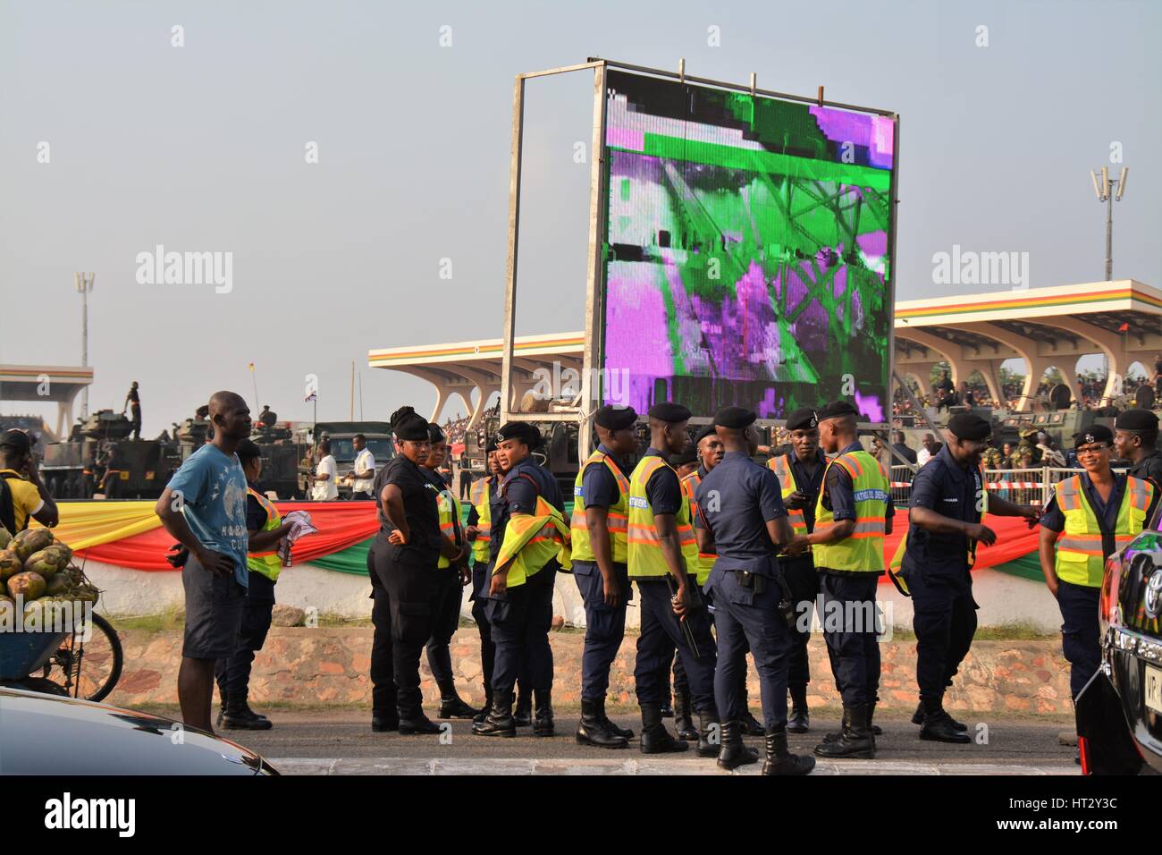 Ghana - Celebrating 60 years of independence for British rule Stock ...
