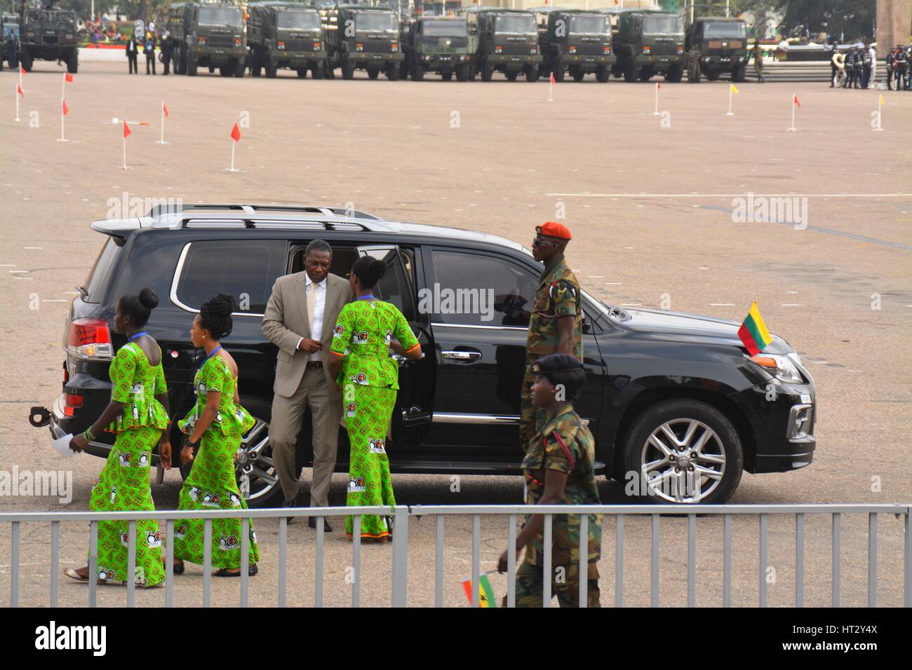 Ghana - Celebrating 60 years of independence for British rule Stock ...
