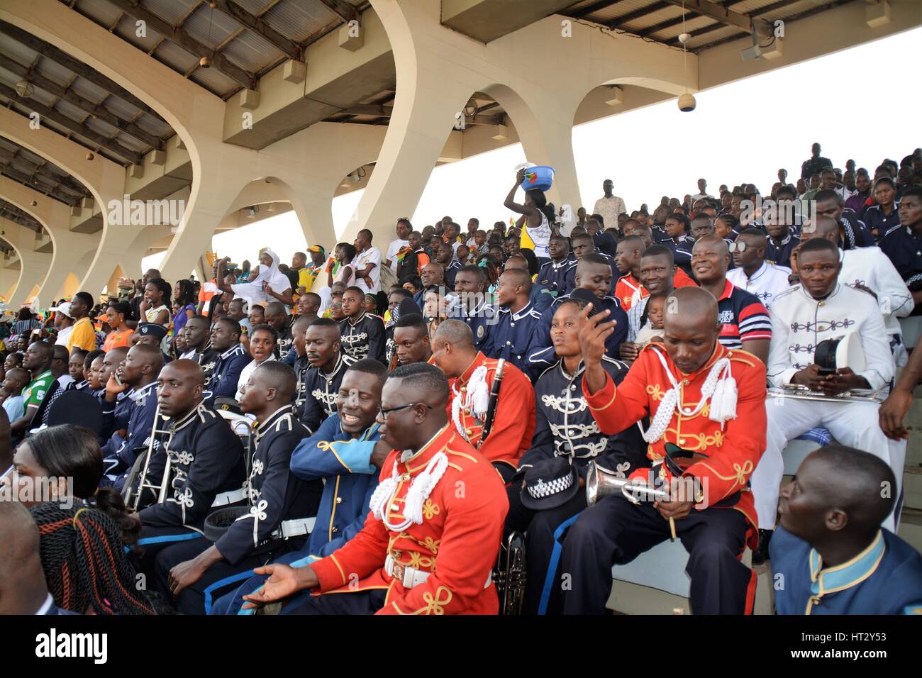 Ghana - Celebrating 60 years of independence for British rule Stock ...
