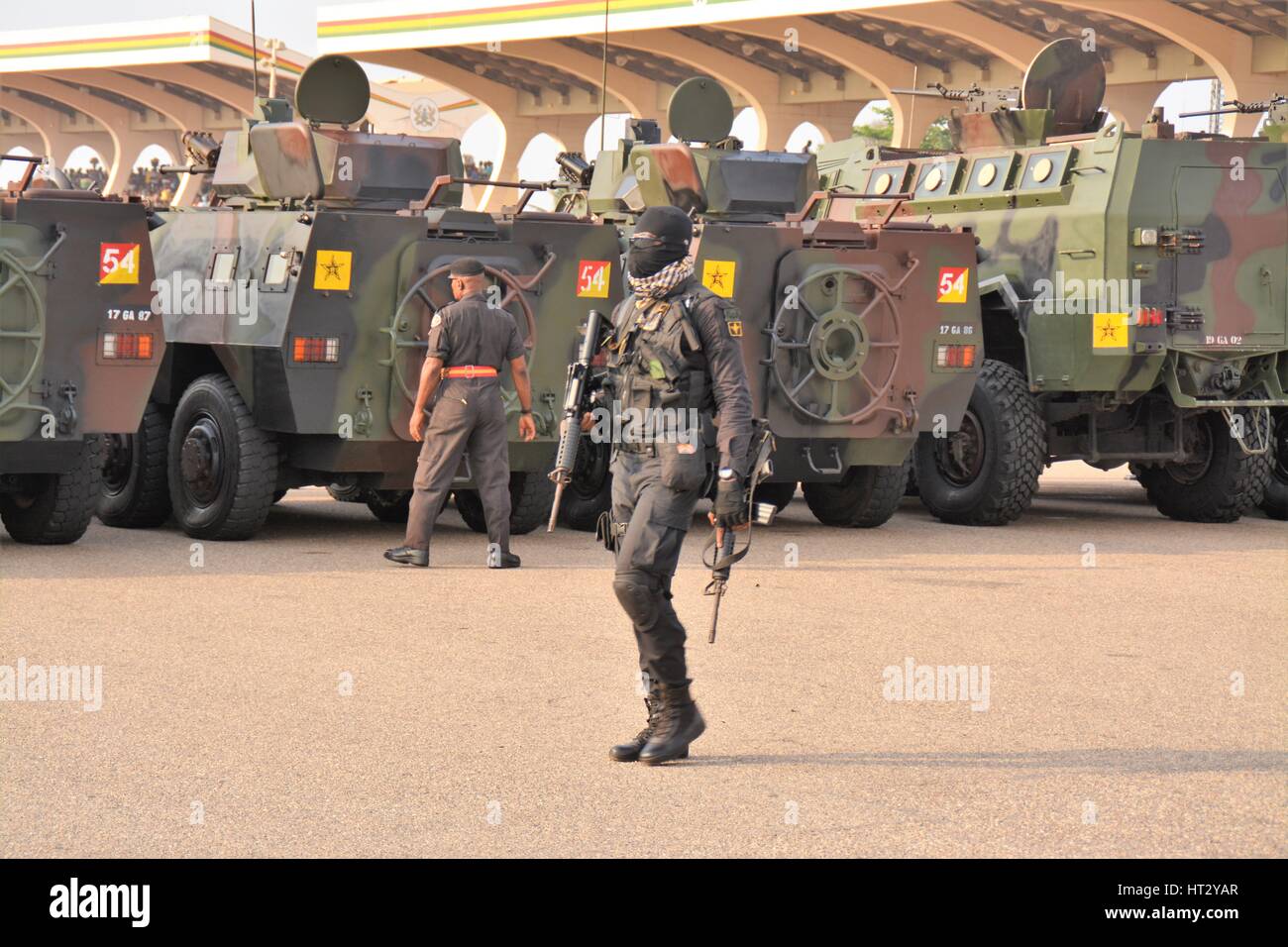Ghana - Celebrating 60 years of independence for British rule Stock ...