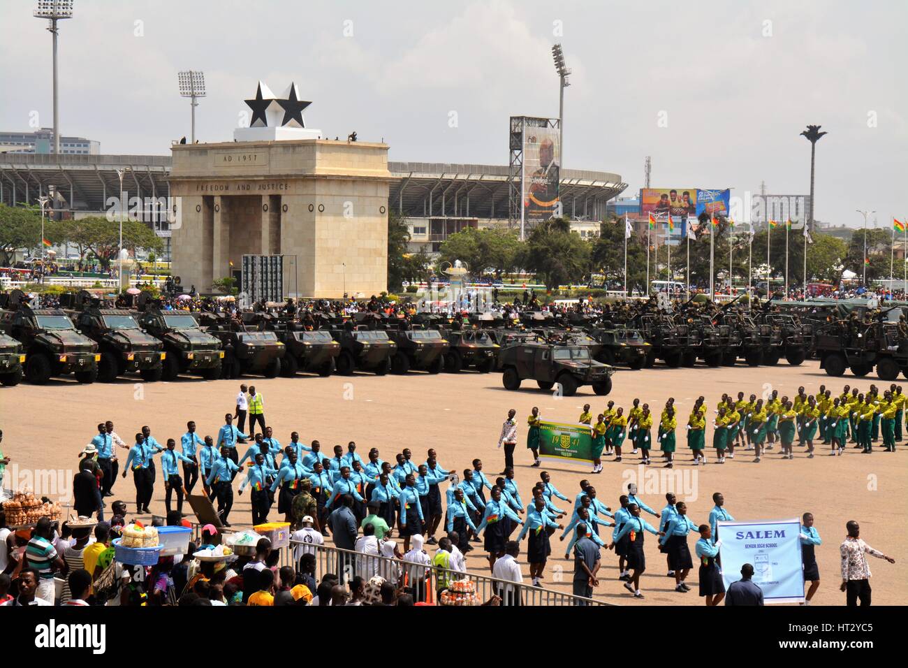 March 6, 2017 - Ghana`s 60 independence celebration... Ghana gained ...