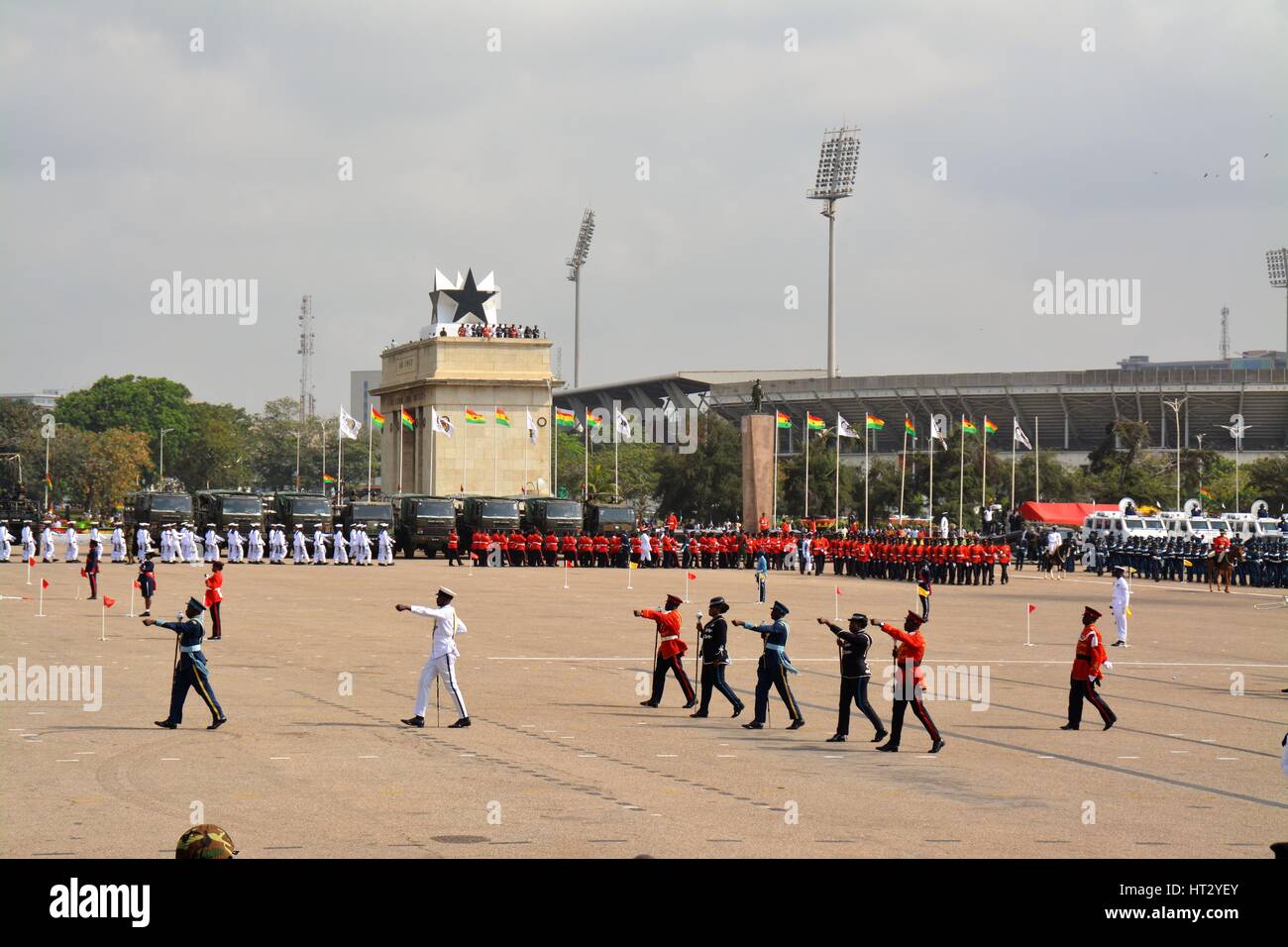 March 6, 2017 - Ghana`s 60 independence celebration... Ghana gained ...