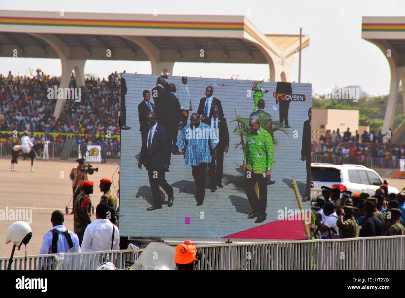 March 6, 2017 - Ghana`s 60 independence celebration... Ghana gained ...