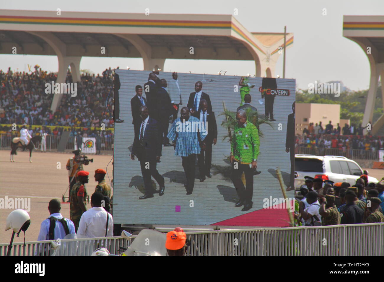 March 6, 2017 - Ghana`s 60 independence celebration... Ghana gained ...