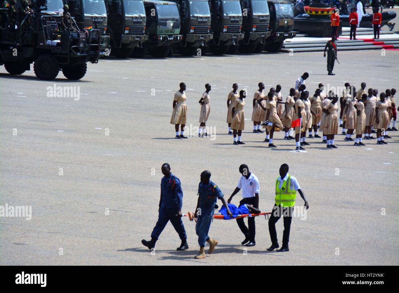 March 6, 2017 - Ghana`s 60 independence celebration... Ghana gained ...