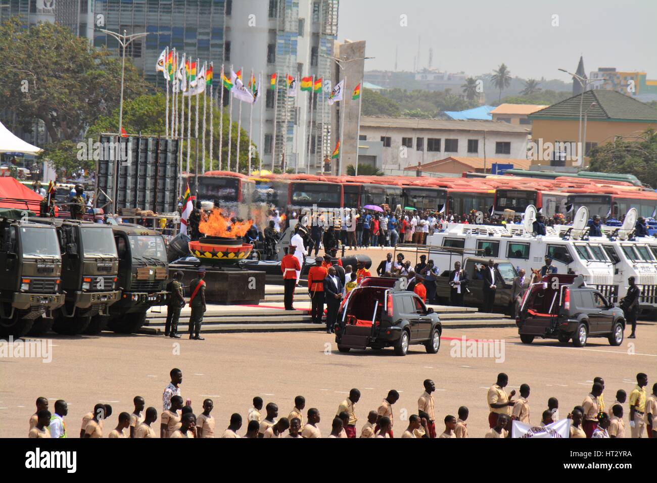 March 6, 2017 - Ghana`s 60 independence celebration... Ghana gained ...