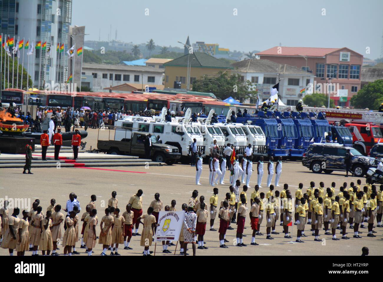 March 6, 2017 - Ghana`s 60 independence celebration... Ghana gained ...