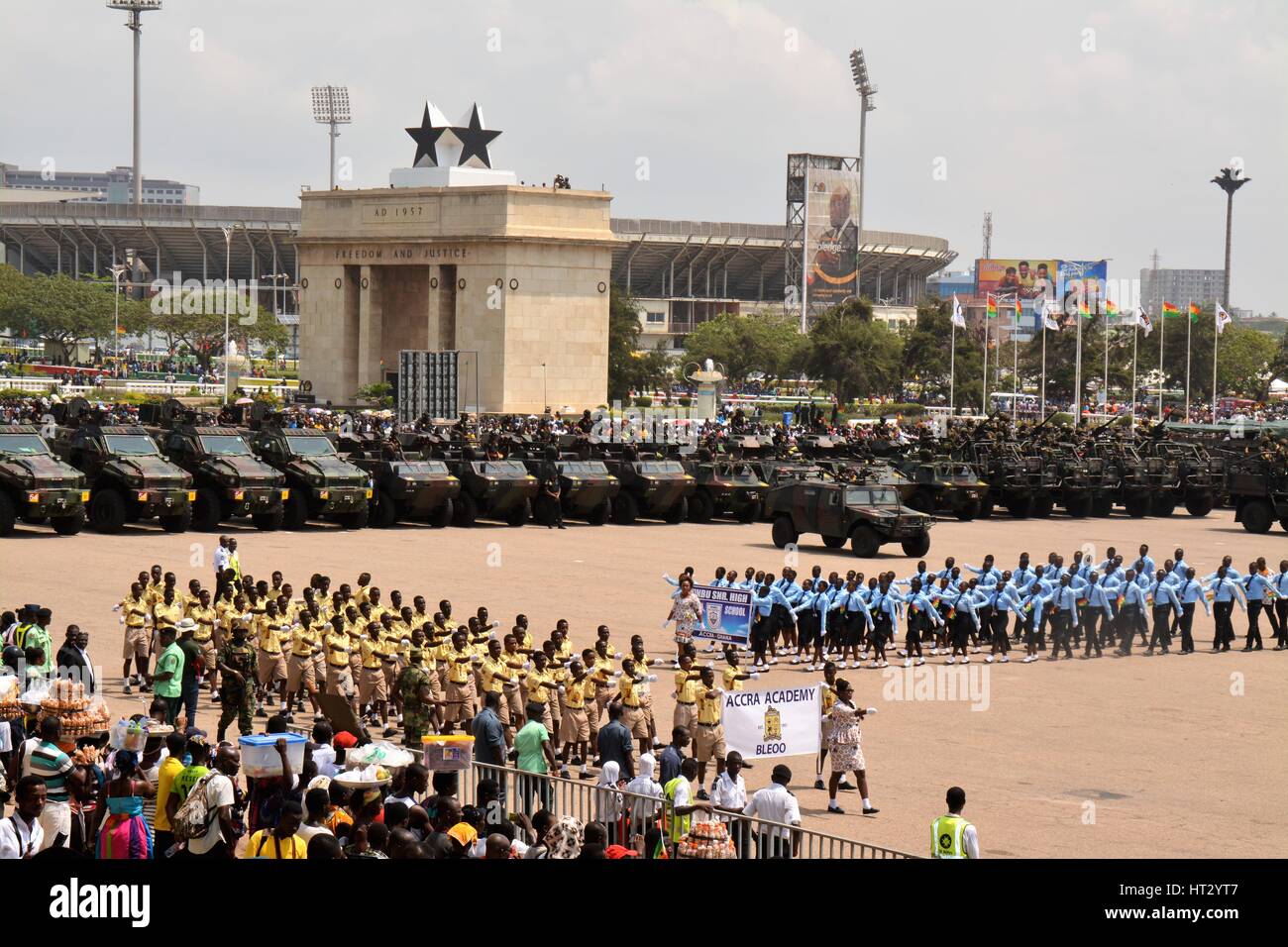 March 6, 2017 - Ghana`s 60 independence celebration... Ghana gained ...