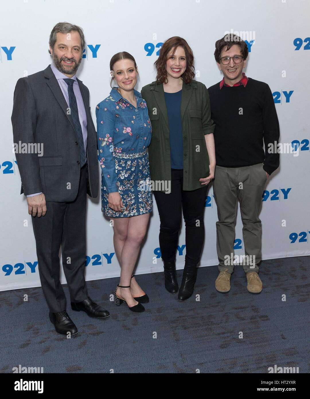 New York, NY, USA. 6th Mar, 2017. Judd Apatow, Gillian Jacobs, Vanessa ...