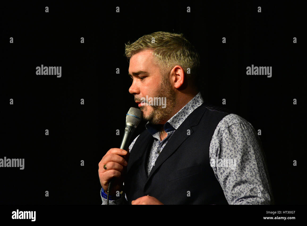 Aiden Quinn live on stage during An Evening Country Music stars live ...