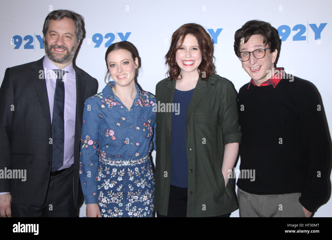 New York, USA. 6th Mar, 2017. Judd Apatow, Gillian Jacobs, Vanessa ...