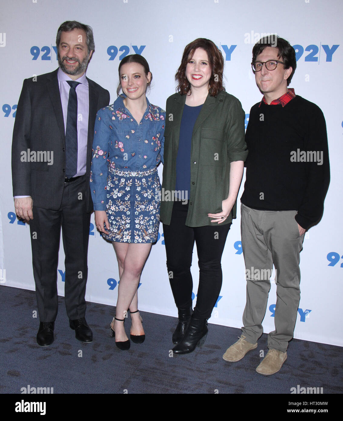 New York, USA. 6th Mar, 2017. Judd Apatow, Gillian Jacobs, Vanessa ...