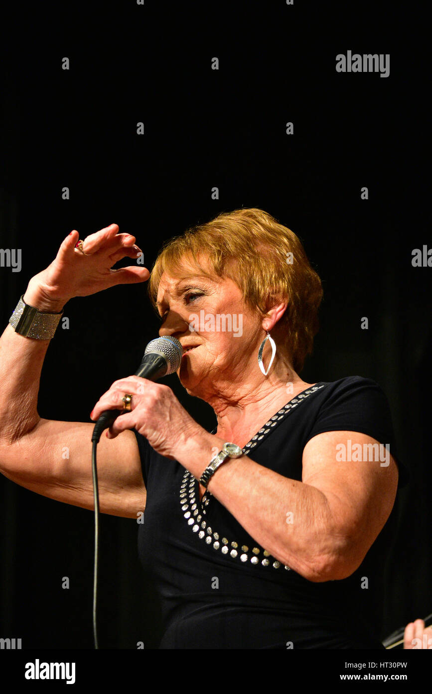 Legendary Irish Country hit singer Philomena Begley sings live on stage ...