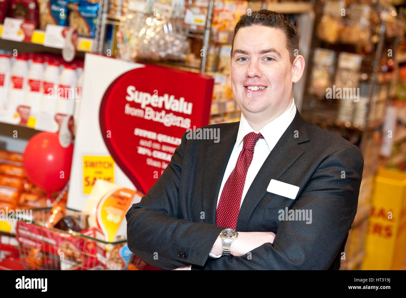 Budgens launch their new SuperValu range across stores in the uk. Here ...