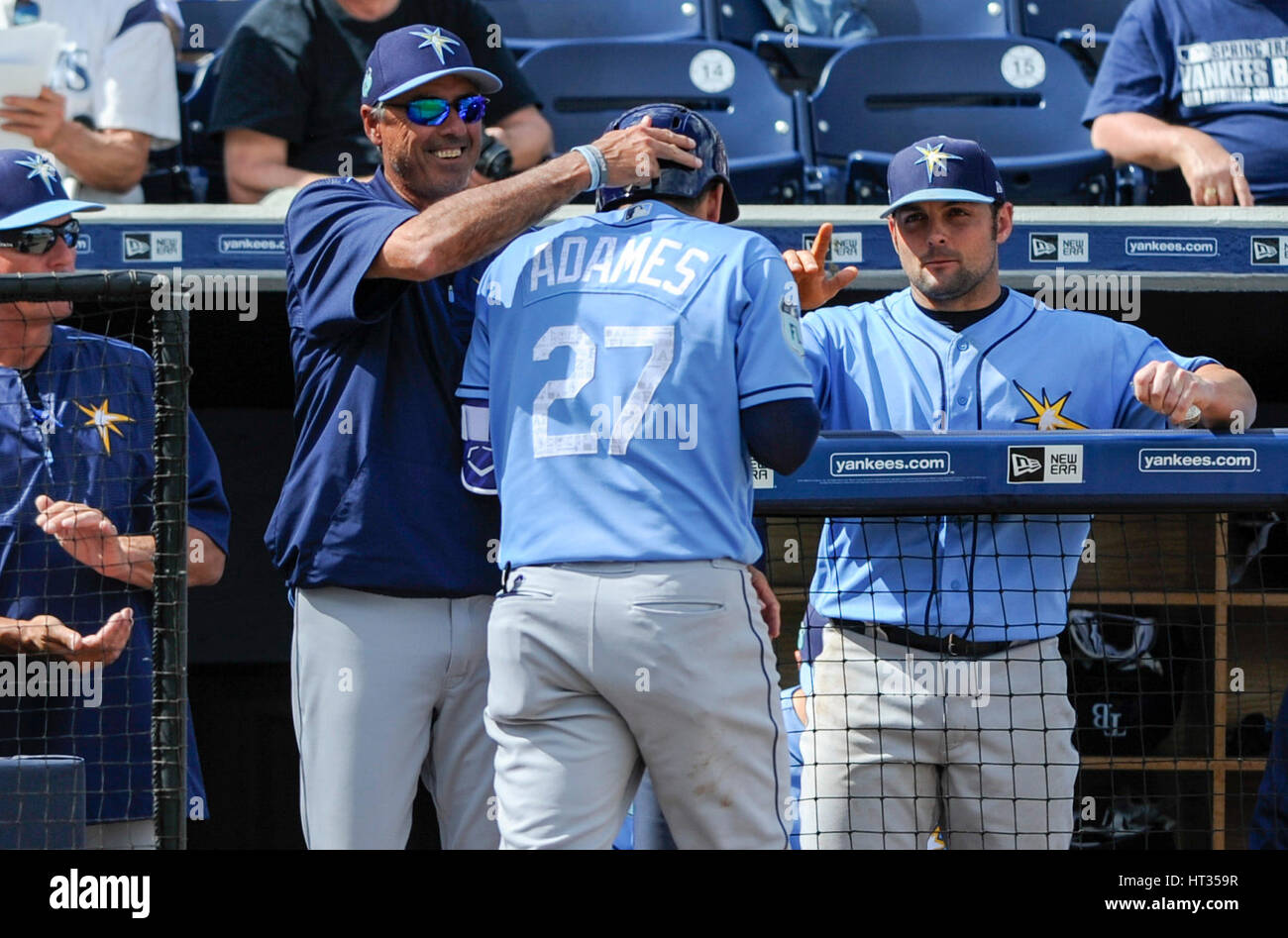 Tampa, Florida, USA. 7th Mar, 2017. CHRIS URSO | Times.Tampa Bay Rays ...