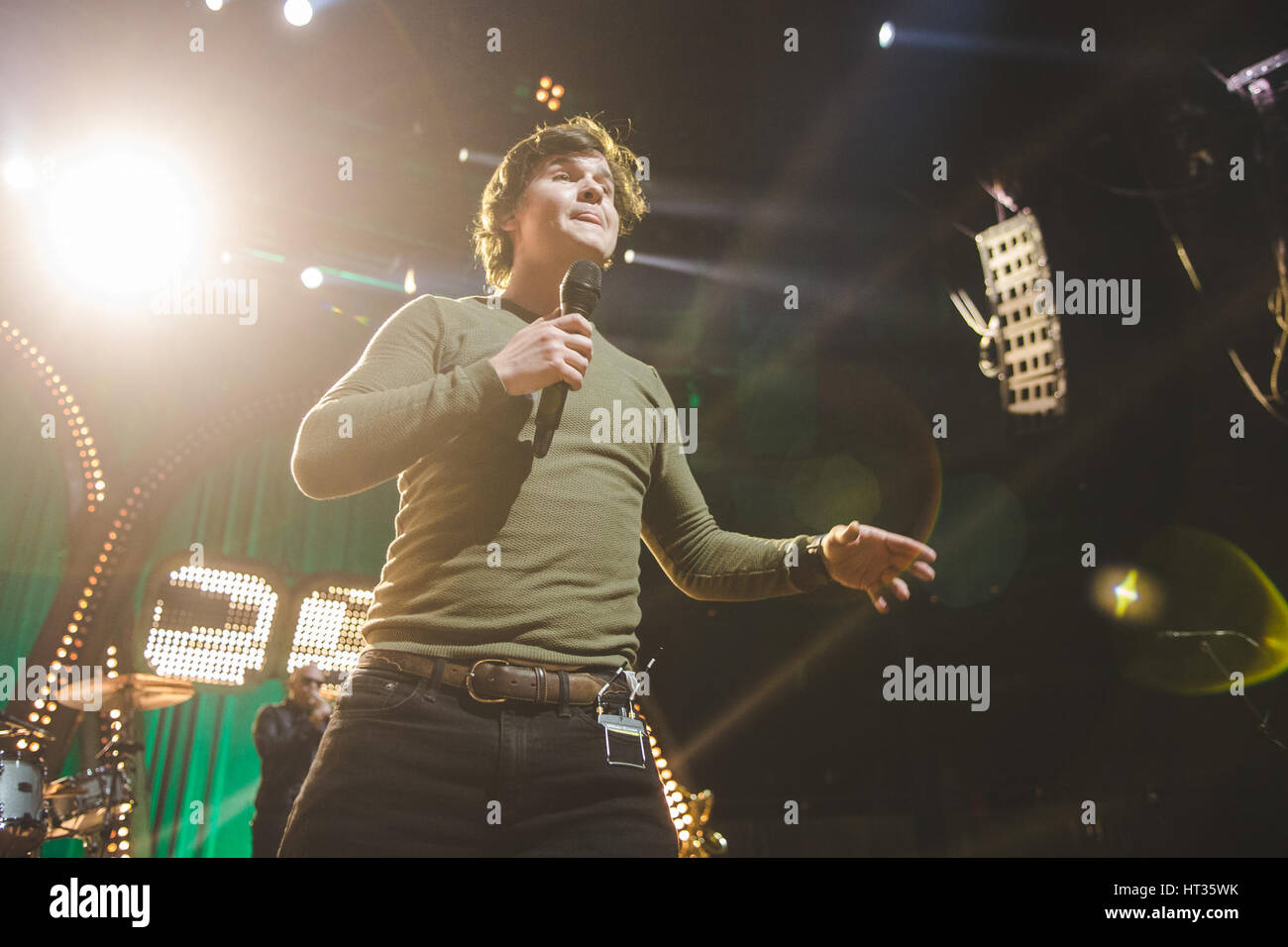 London, UK. 7th Mar, 2017. Danish pop and soul band, Lukas Graham ...