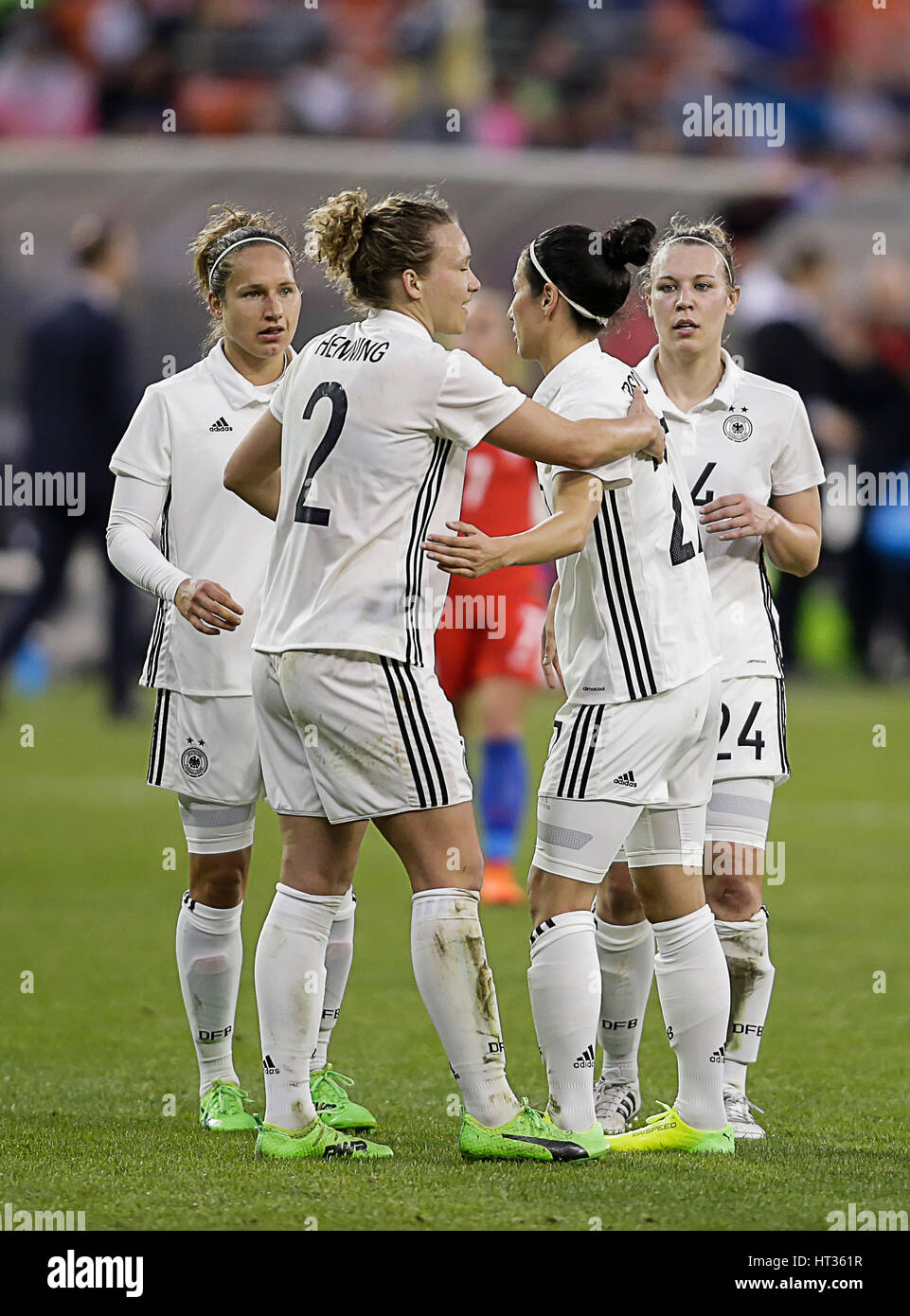 Washington DC, USA. 7th Mar, 2017. German Women's National Team ...
