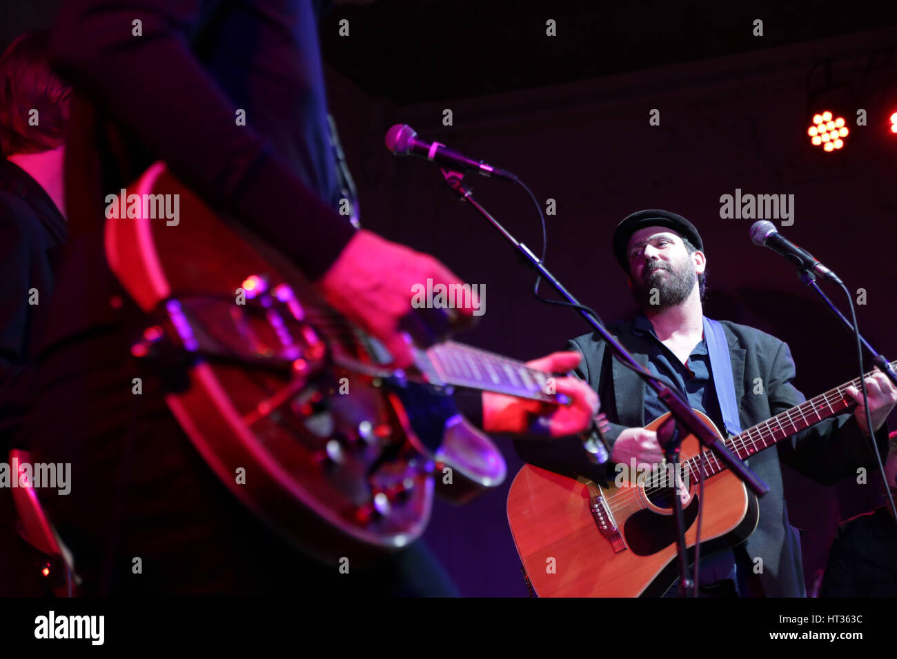 London, UK. 07th Mar, 2017. Mark Eitzel performing live on stage at ...