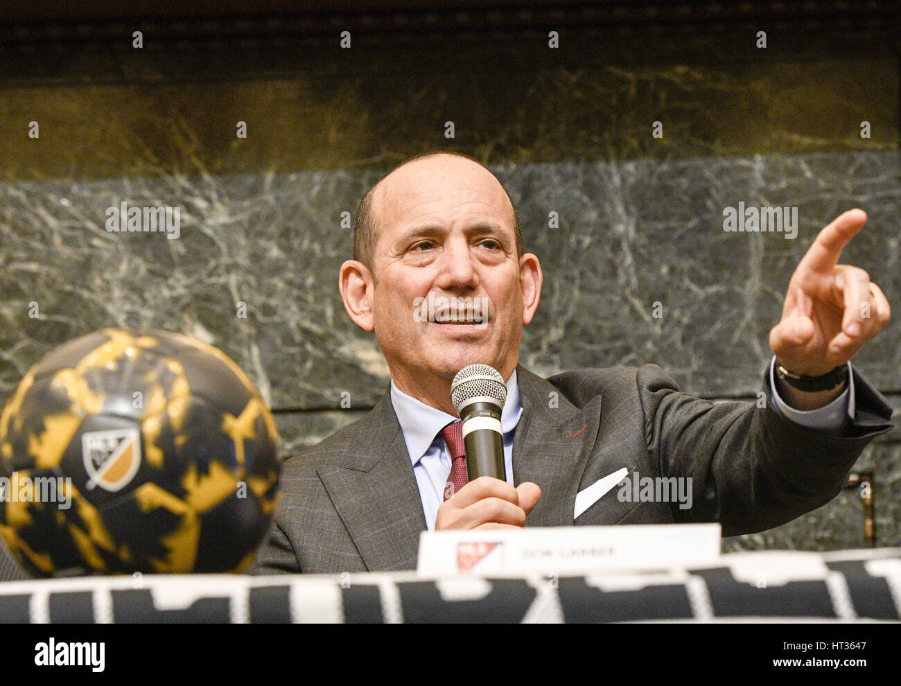 Philadelphia, Pennsylvania, USA. 7th Mar, 2017. MLS Commissioner, DON ...