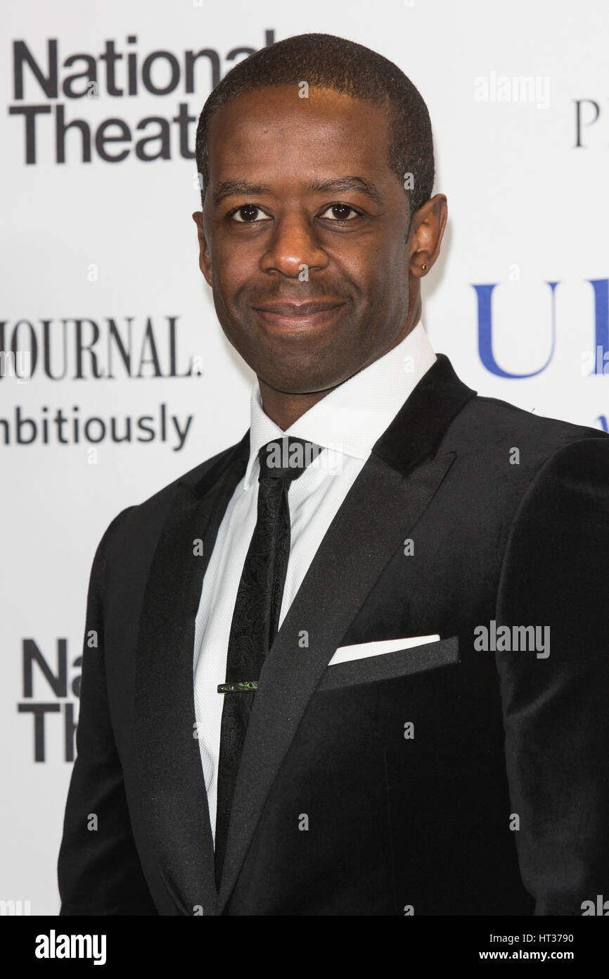 London, UK. 7th Mar, 2017. Actor Adrian Lester. Red carpet arrivals for ...