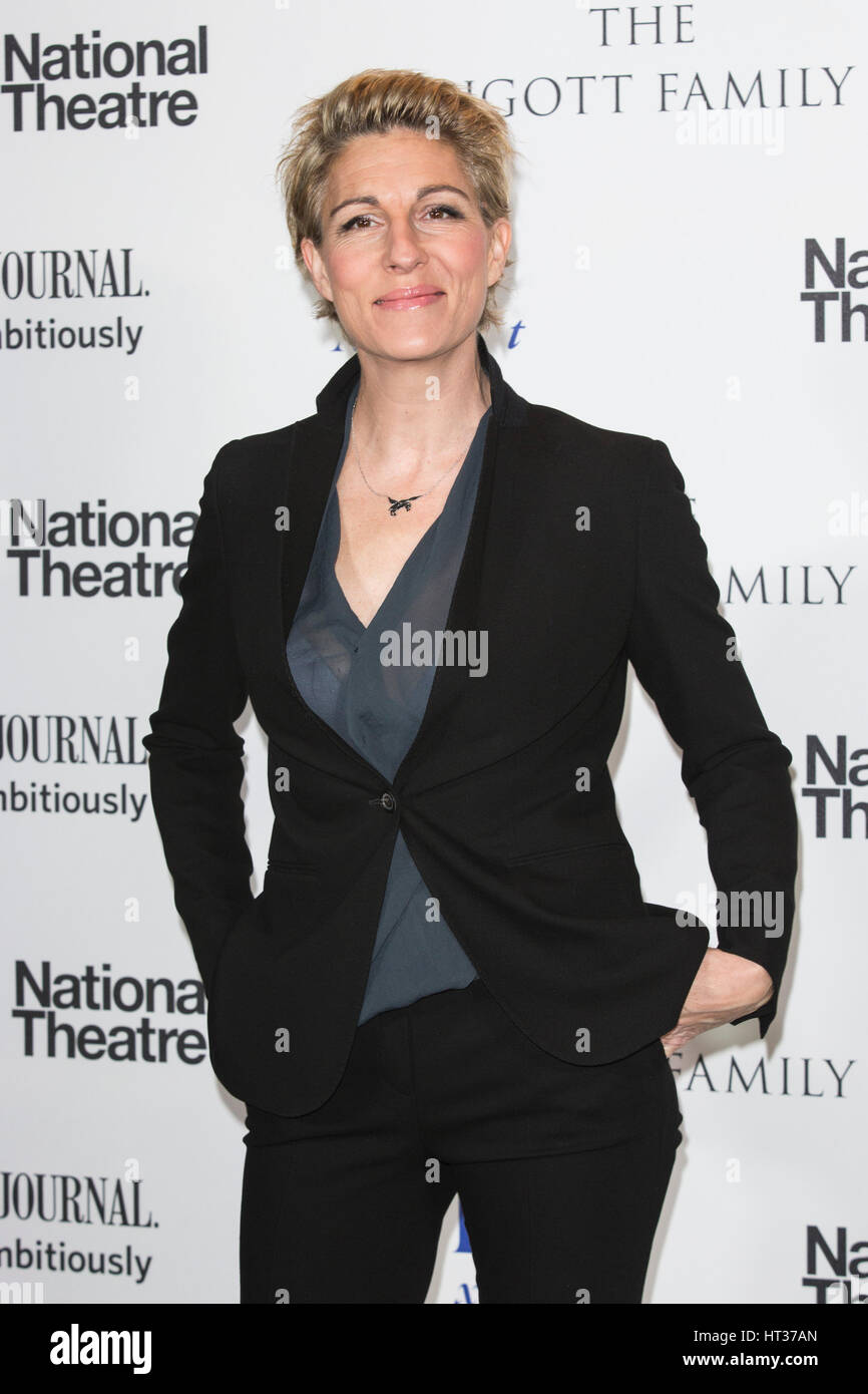 London, UK. 7th Mar, 2017. Actress Tamsin Greig. Red carpet arrivals ...