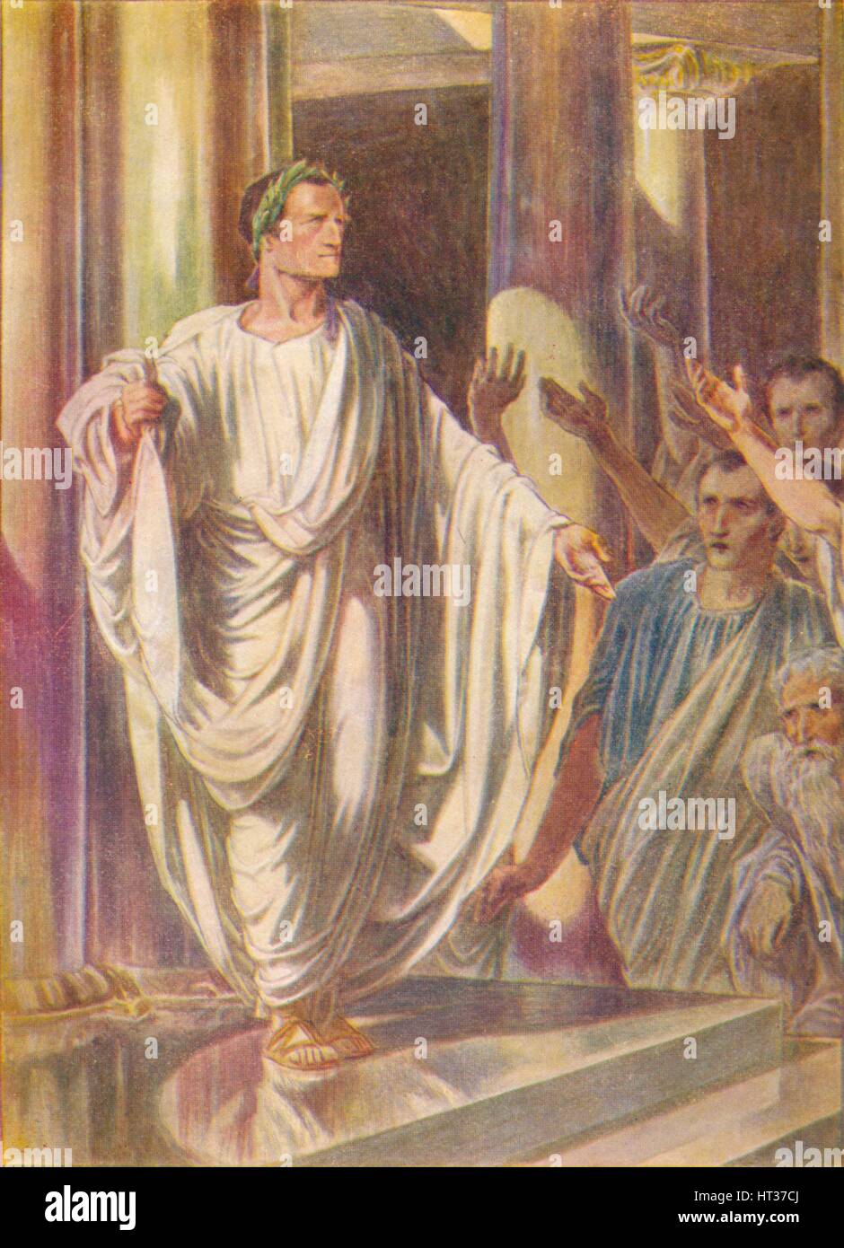 Rome carthage toga hi-res stock photography and images - Alamy