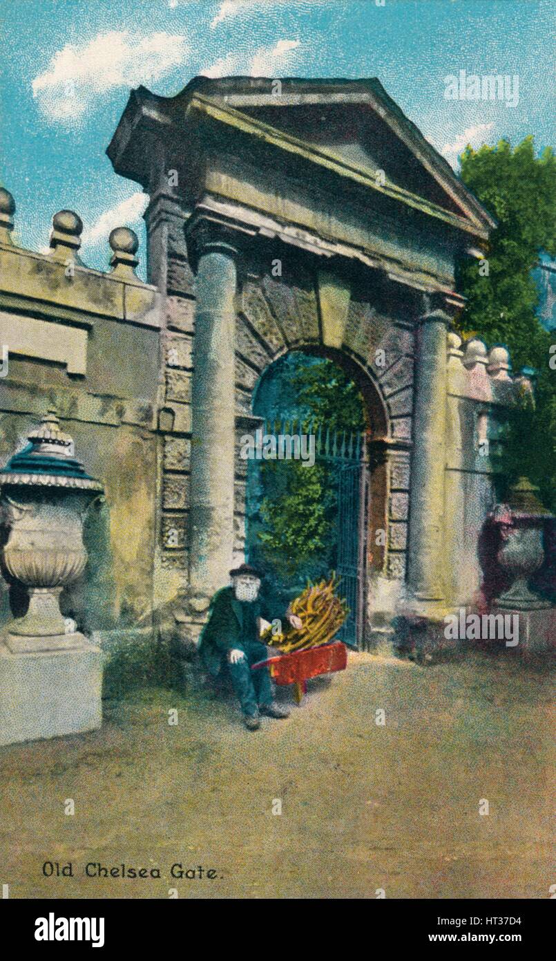 'Old Chelsea Gate', c1910. Artist: Unknown Stock Photo - Alamy