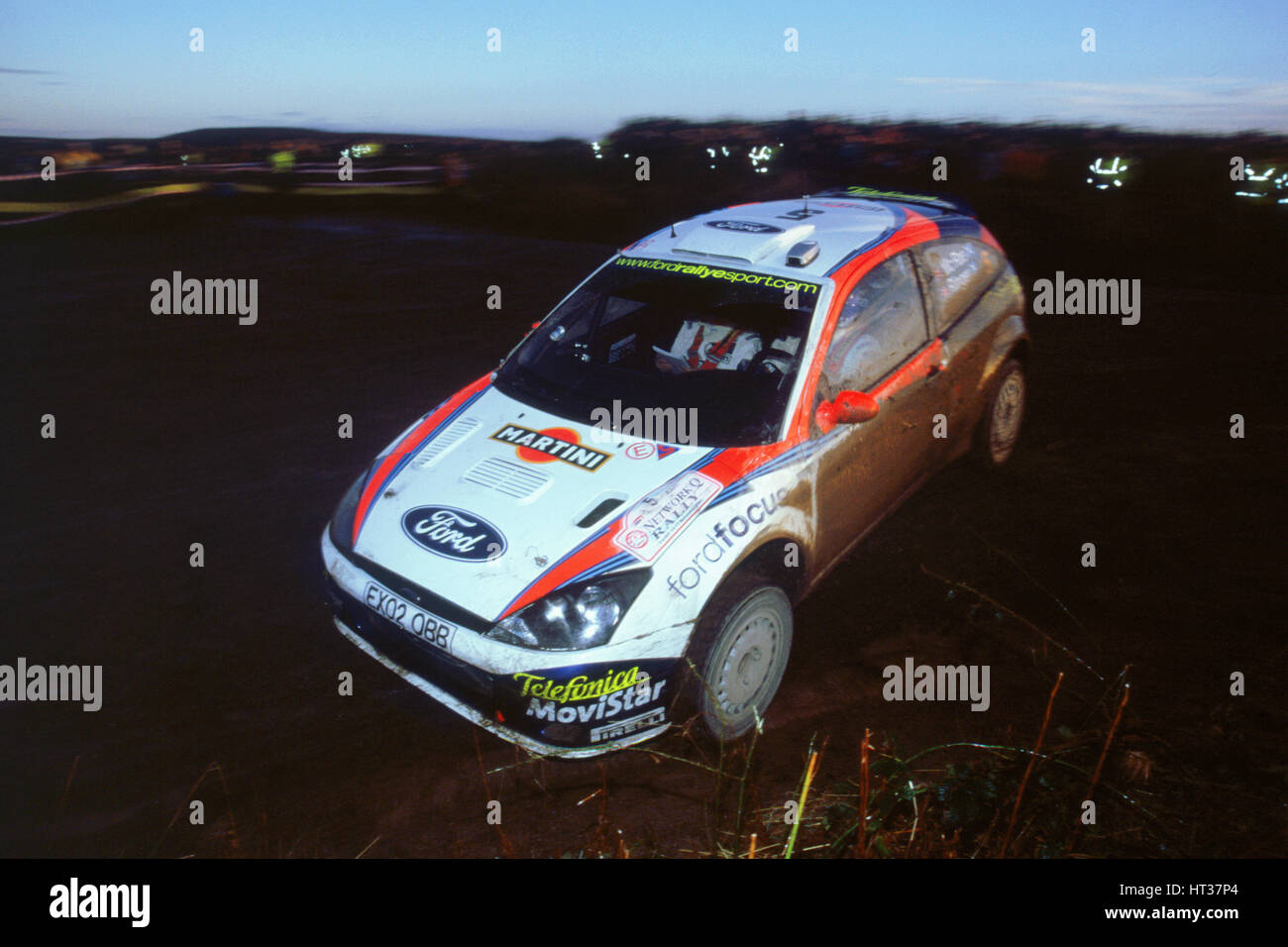 2002 Ford Focus RS WRC, Colin McRae.Network Q Rally. Artist: Unknown ...