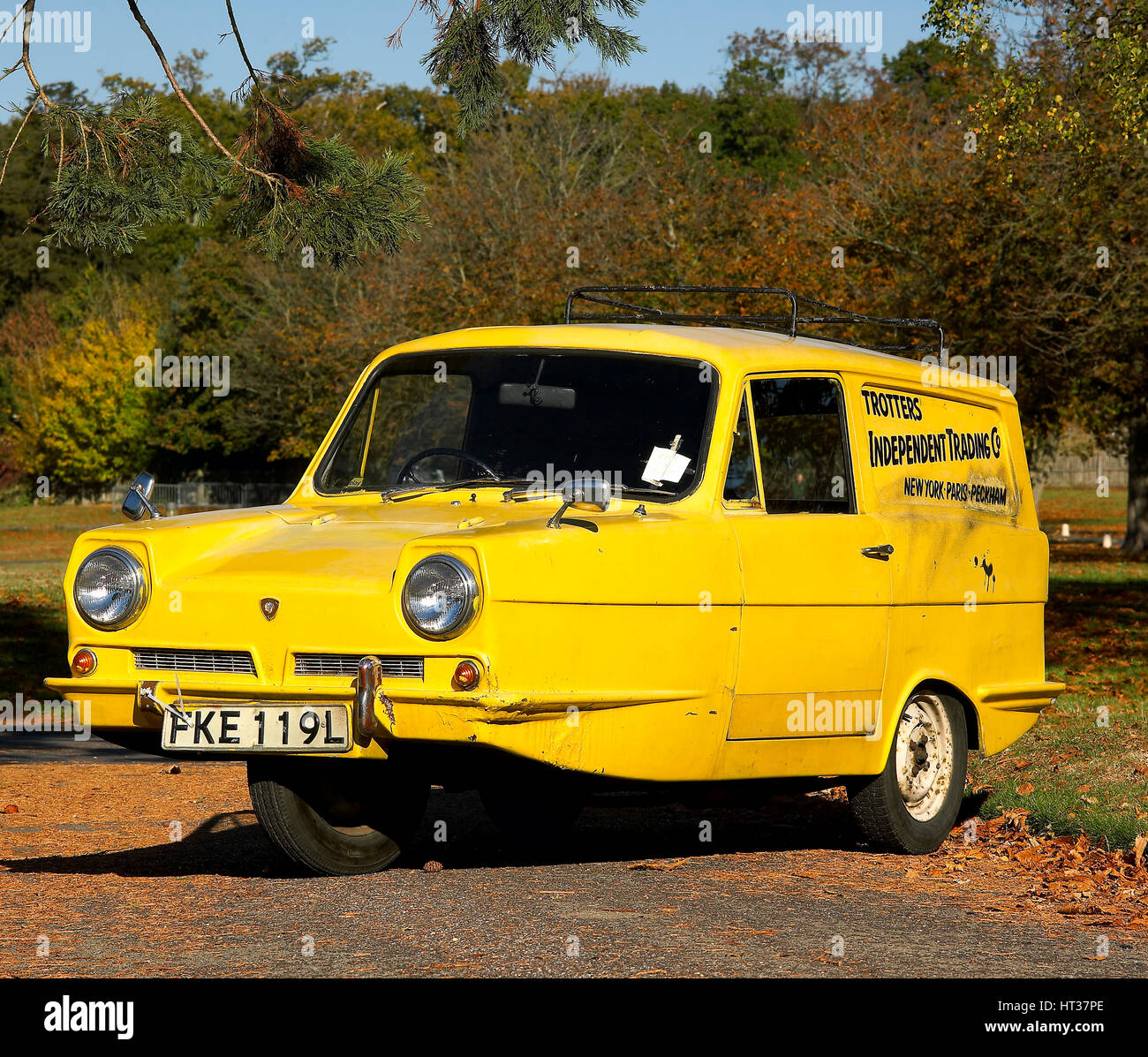 Trotter's Reliant Van from 'Only Fools and Horses' tv programme Stock ...
