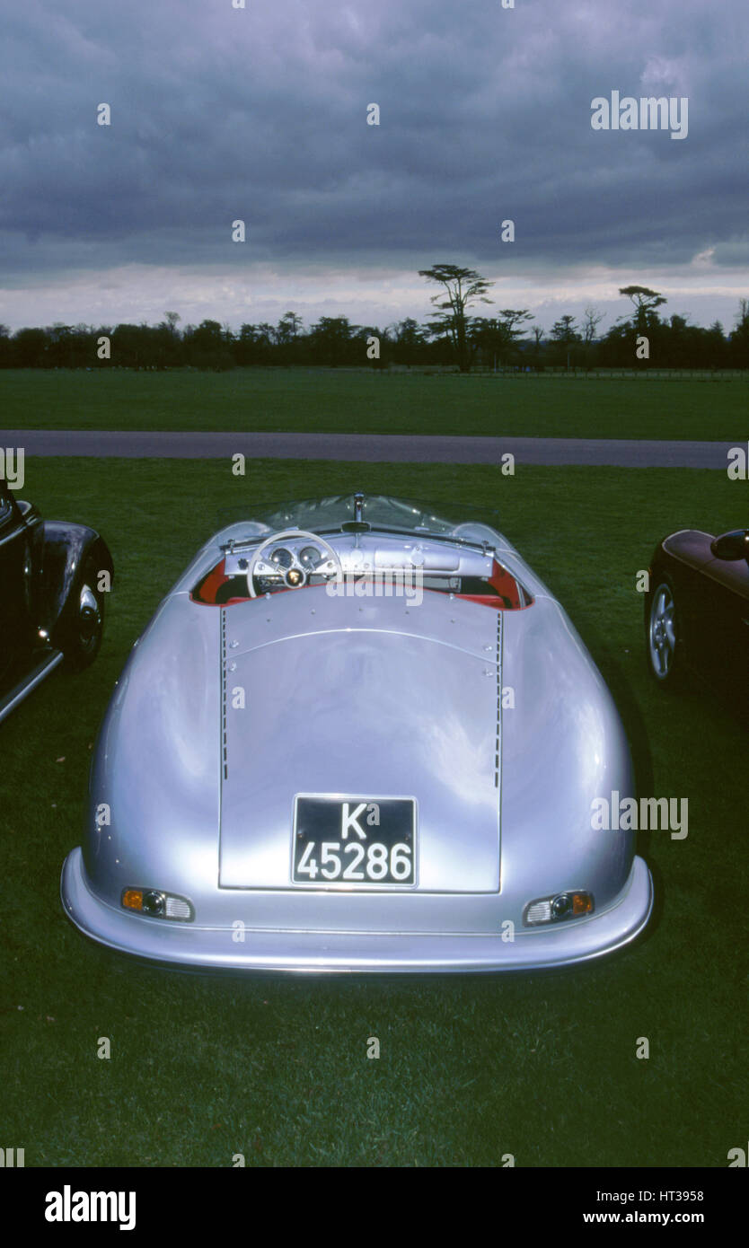 Rear view of Porsche spyder. Artist: Unknown Stock Photo - Alamy