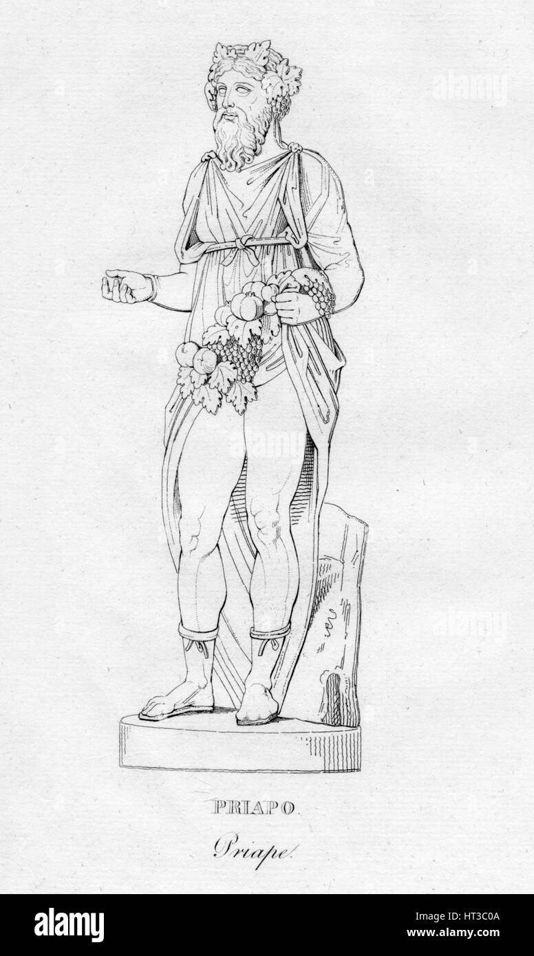 'Priapo (Priape)', c1850. Artist: Unknown Stock Photo - Alamy