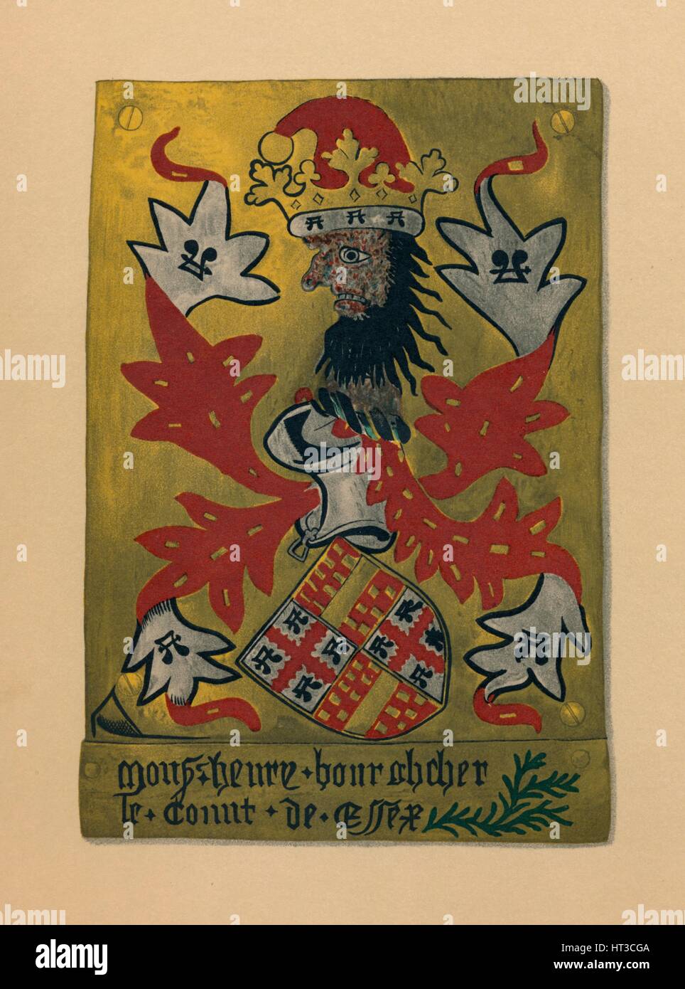 Windsor st georges chapel heraldry hi-res stock photography and images ...