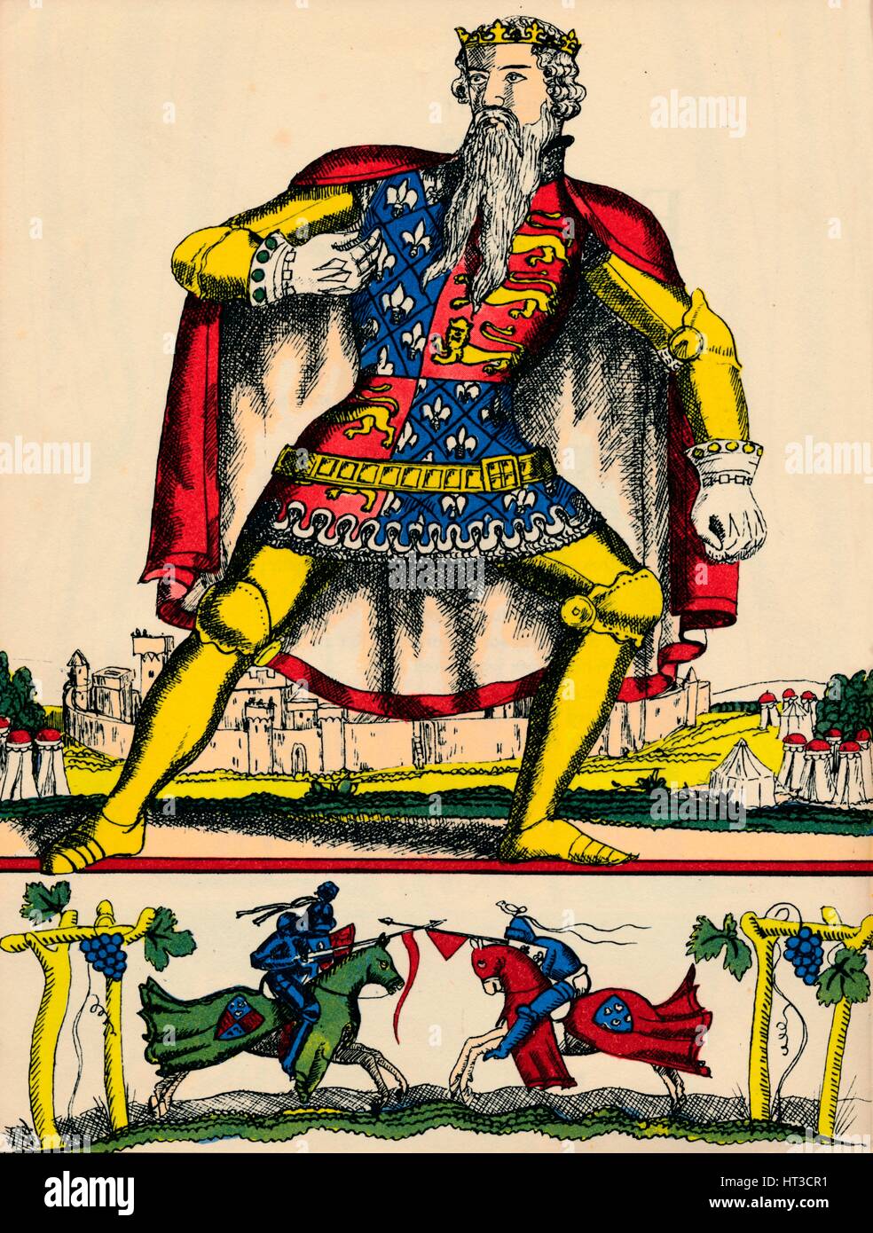 Medieval knight horse england hi-res stock photography and images - Alamy