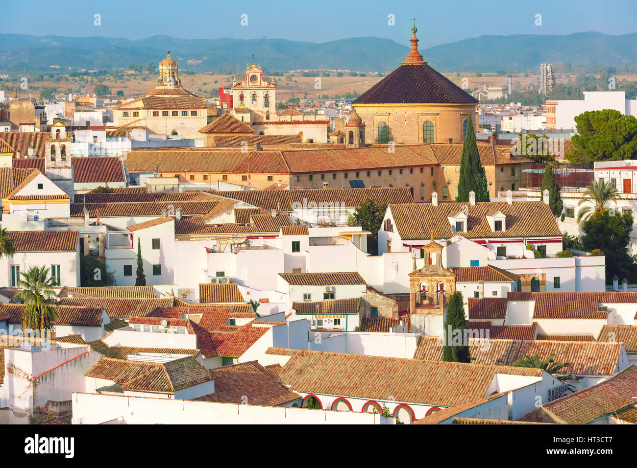 Roof of the old city and church in Cordoba, Spain Stock Photo - Alamy