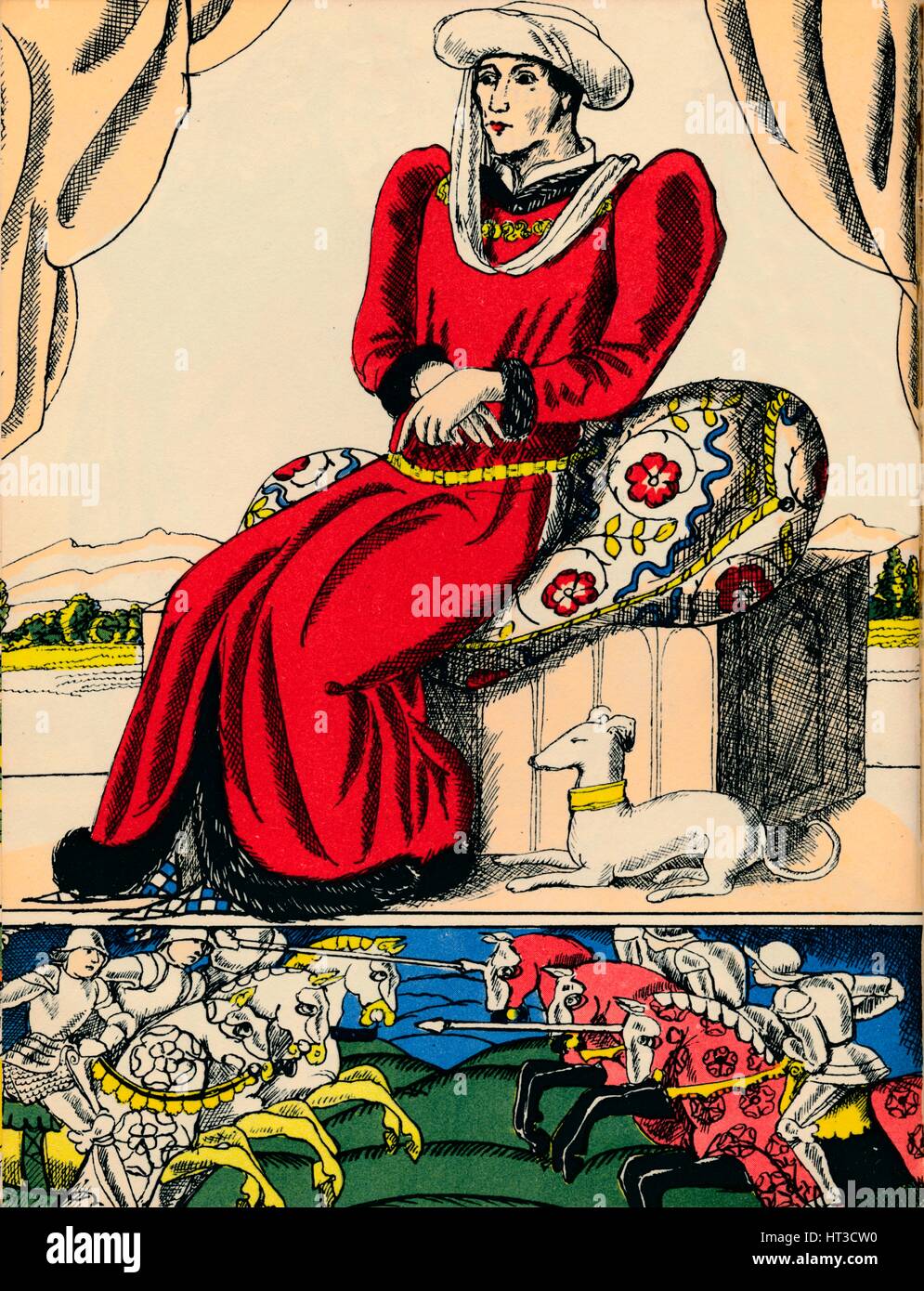 Henry VI, King of England from 1422-1461 and 1470-1471, (1932). Artist ...