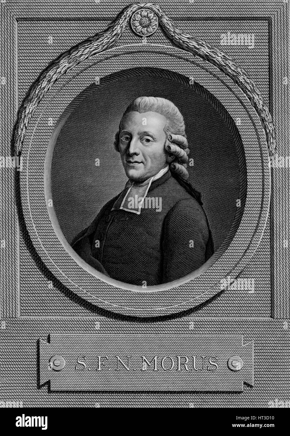 'S.F.N. MORUS', 1793. Artist: Johann Friedrich Bause Stock Photo - Alamy