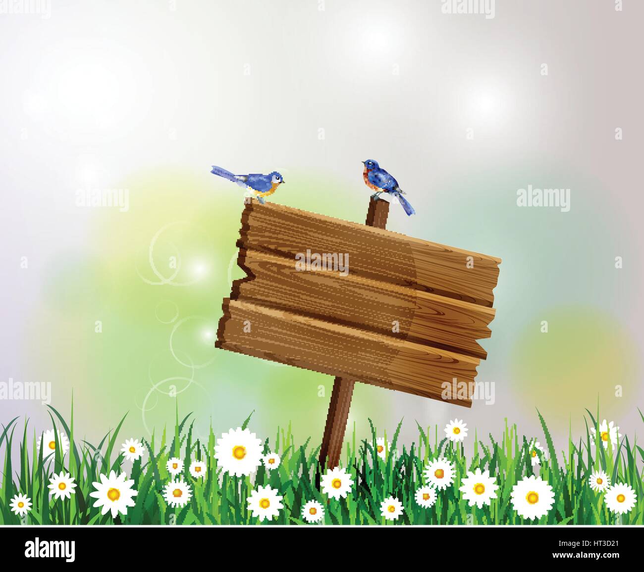 advertisement wooden board on a loan Stock Vector Image & Art - Alamy