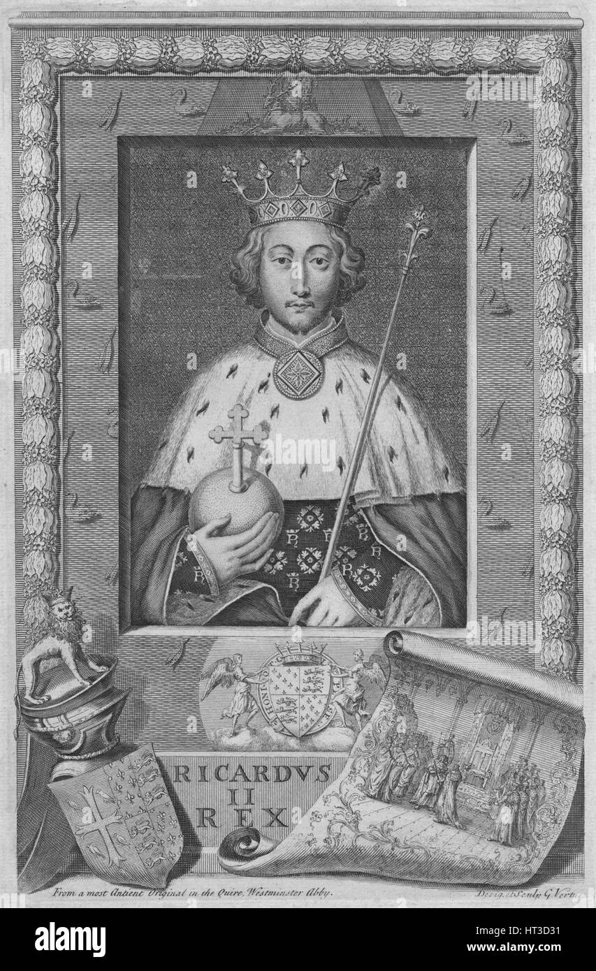Richard ii portrait Black and White Stock Photos & Images - Alamy