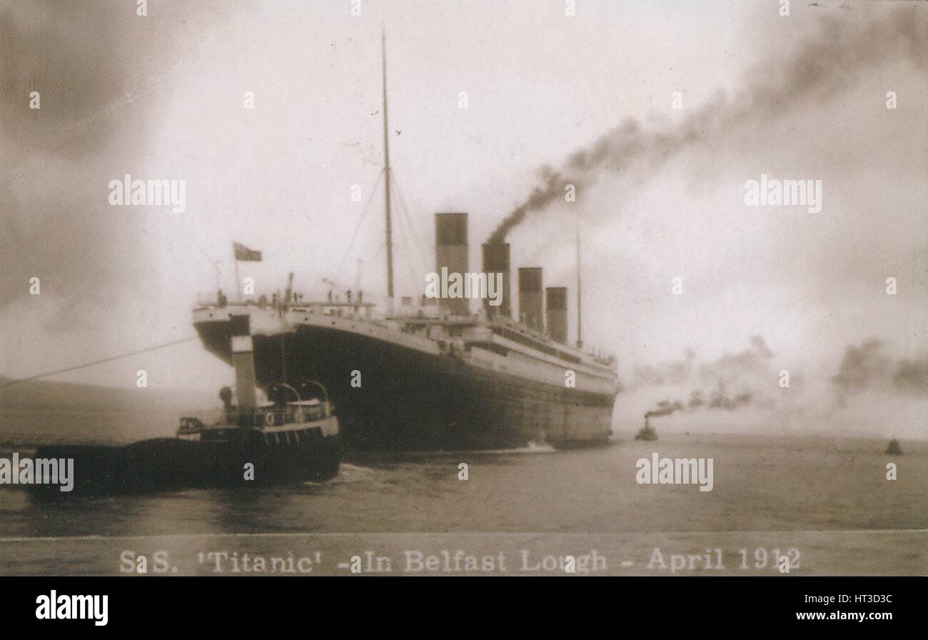 Titanic 1912 belfast hi-res stock photography and images - Alamy