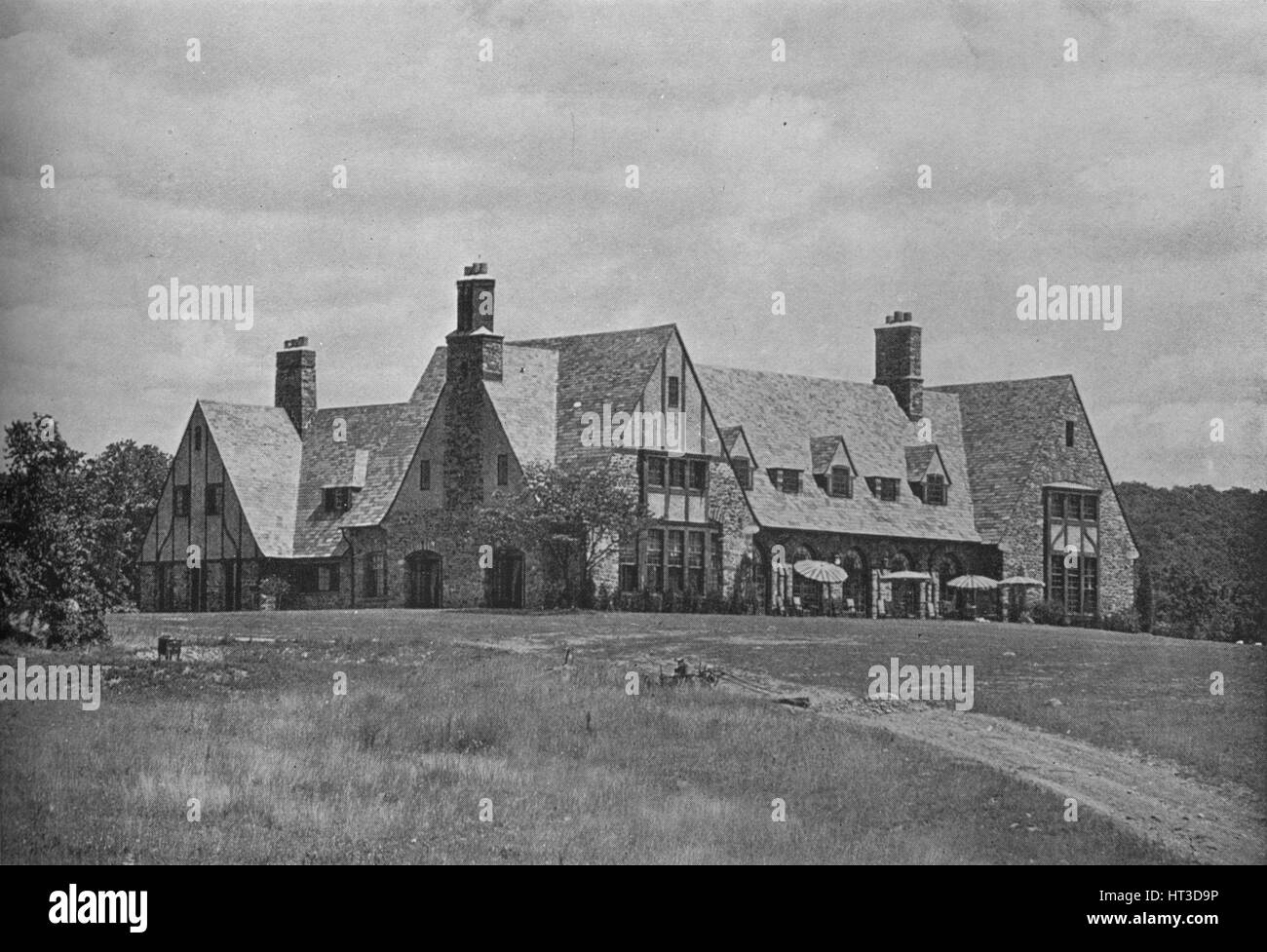 Elevation of the clubhouse, North Jersey Country Club, Paterson, New ...